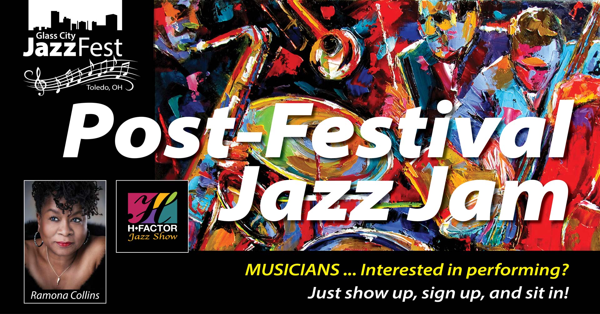 Post-Festival Jazz Jam – Glass City JazzFest